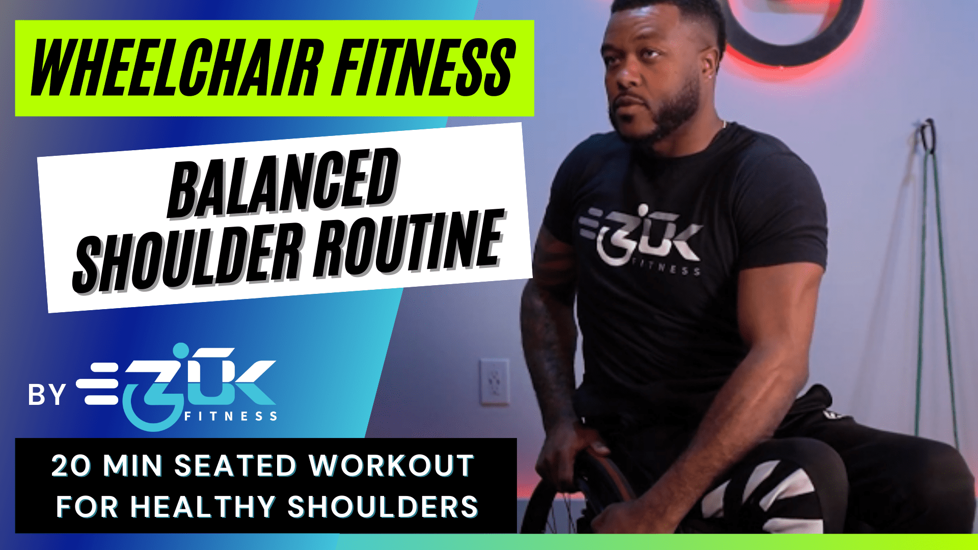 Balanced shoulder routine for paraplegics using resistance Bands - ZUK ...